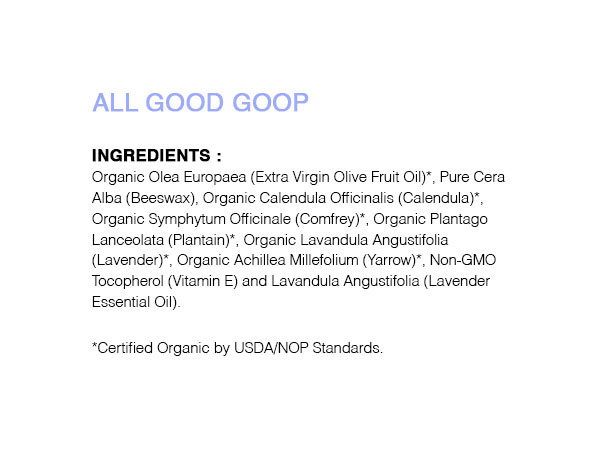 All Good Goop